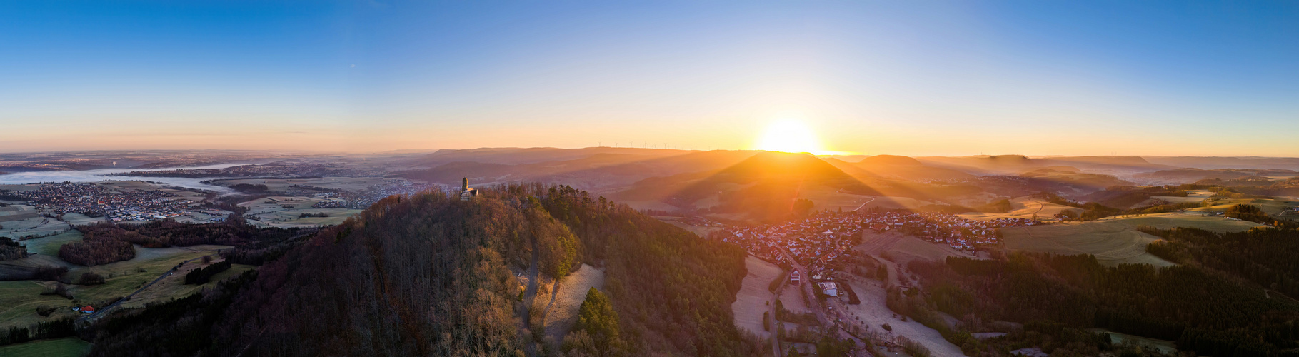 Goldener Rechberg Foto & Bild | architektur, panorama, sonnenaufgänge ...