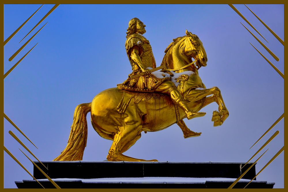 Goldener Reiter Foto & Bild | city, dresden, elbe Bilder auf fotocommunity
