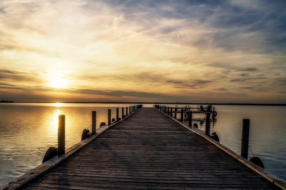 Goldener Steg Foto & Bild | landschaft, meer & strand, natur Bilder auf ...
