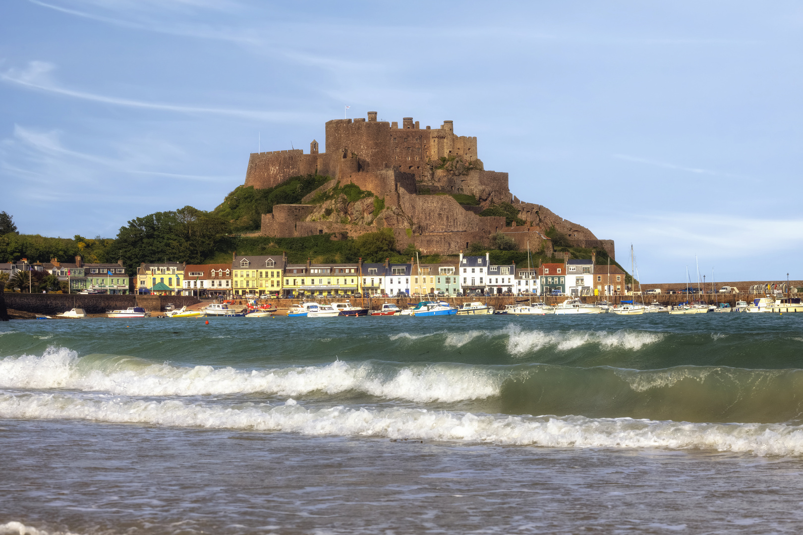 Gorey Castle - Jersey Foto & Bild | europe, united kingdom & ireland ...
