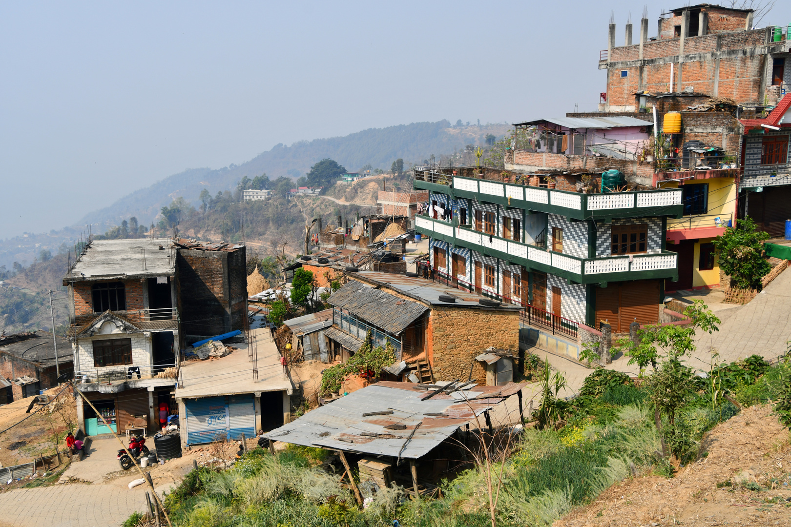 Gorkha, die alte Königsstadt in Zentralnepal Foto & Bild | architektur ...
