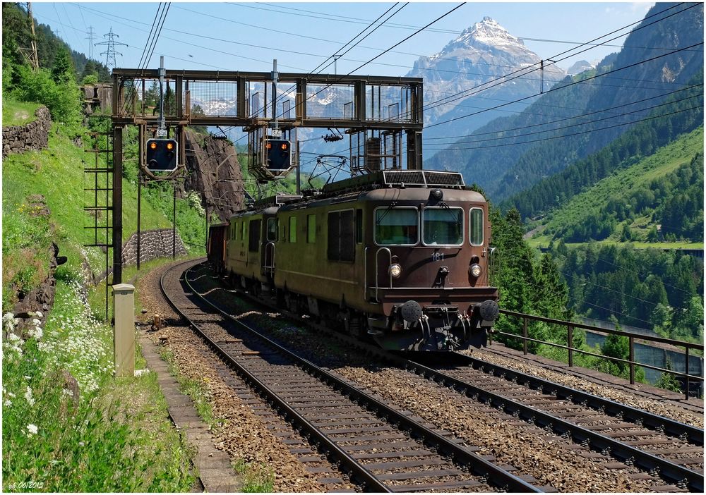 Gotthardbahn Reminiszenz IV Foto & Bild | schweiz, loks, eisenbahn Bilder auf fotocommunity