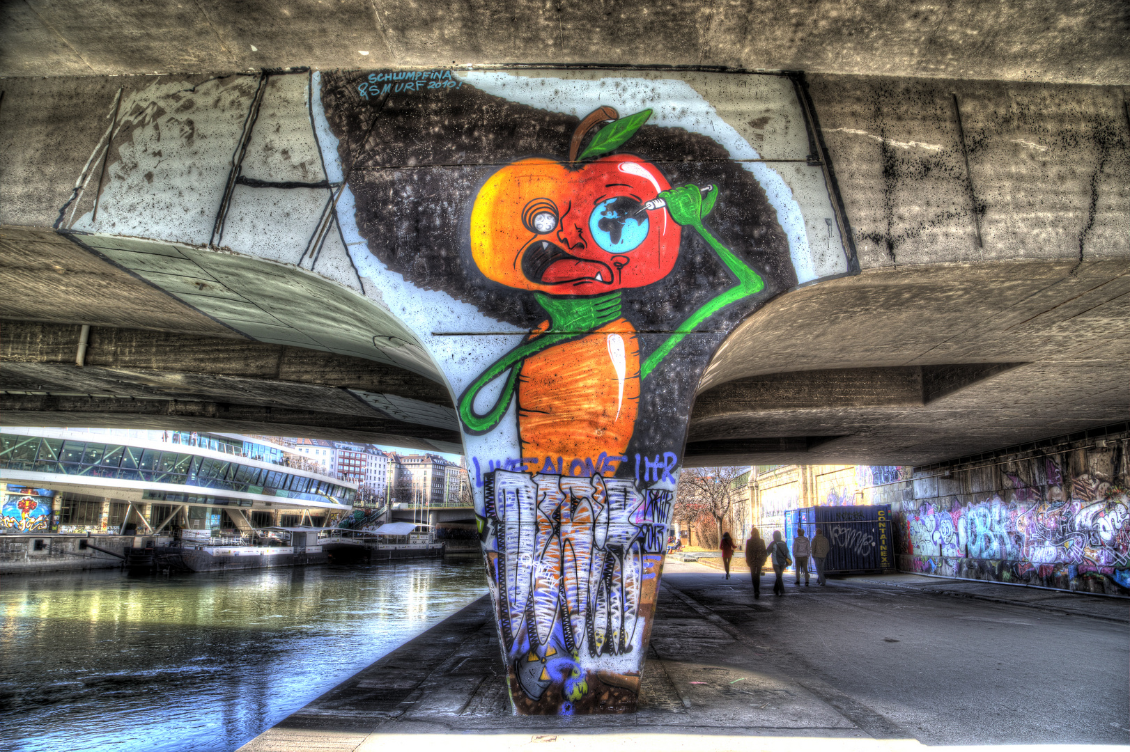 Graffiti am Donaukanal 4 Foto & Bild | europe, Österreich, streetart, graffiti & tags Bilder auf ...