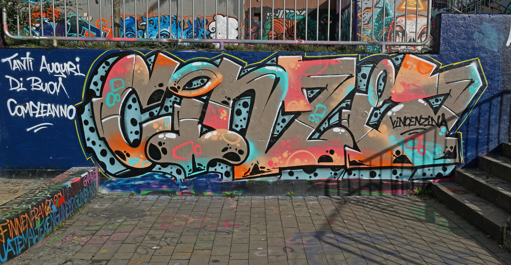 Graffiti am H.d.J Foto & Bild | streetart, graffiti & tags, kunstfotografie & kultur, gemälde ...