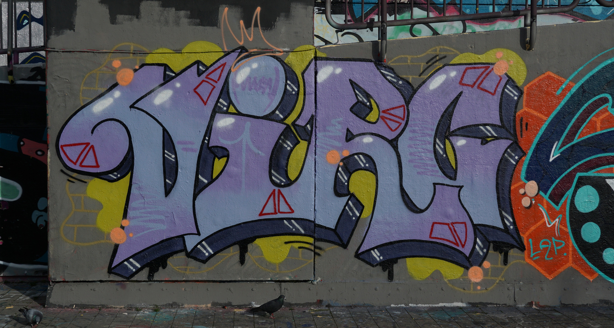 Graffiti am H.d.J Foto & Bild | streetart, graffiti & tags, kunstfotografie & kultur, gemälde ...