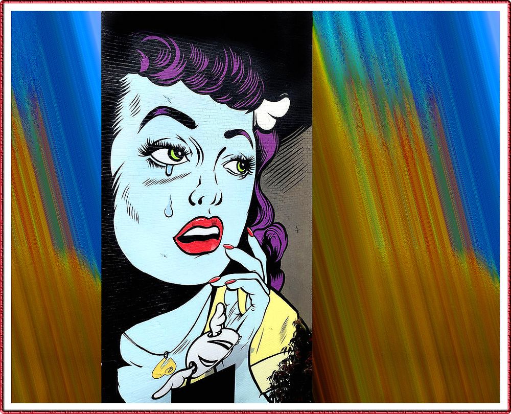 graffiti DFace Foto & Bild | abstracto, collage, street art Bilder auf ...