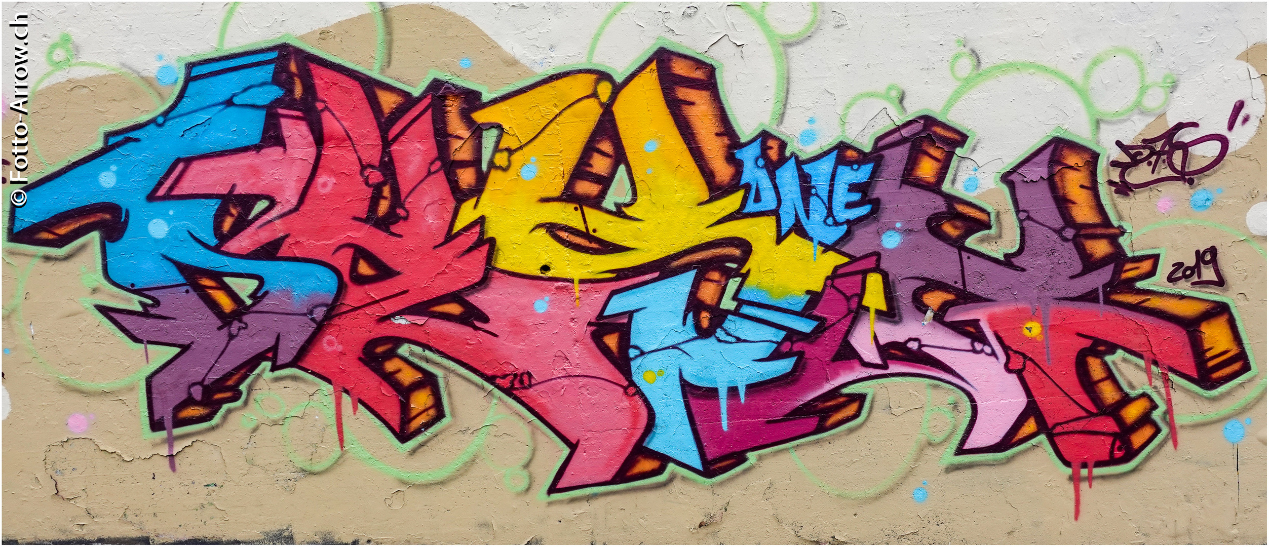 Graffiti ... einmal etwas Anderes... ab meiner Festplatte Foto & Bild ...
