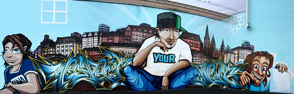 Graffy-Pano Foto & Bild | deutschland, europe, hessen Bilder auf ...