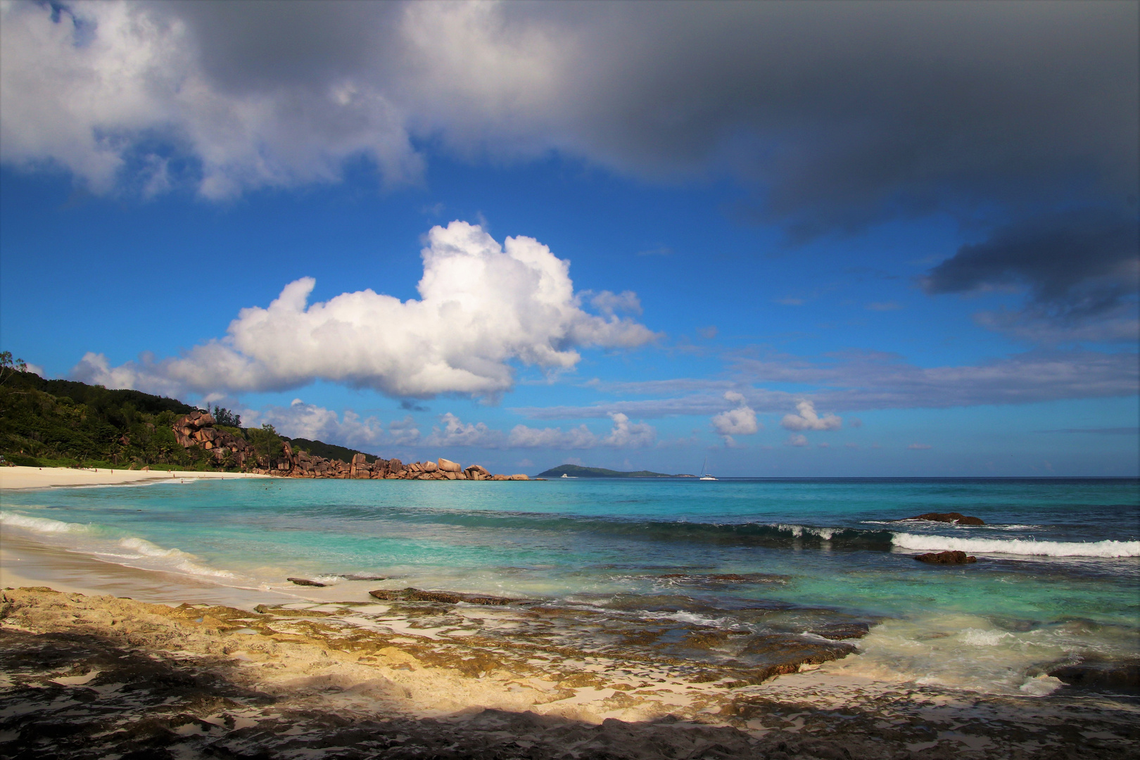 Grand Anse Foto & Bild | beach, world, wolken Bilder auf fotocommunity
