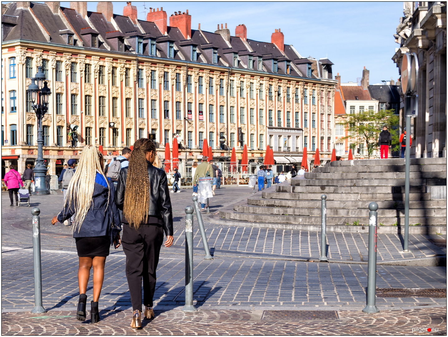 Grand Place In Lille Frankreich Foto And Bild France World Menschen Bilder Auf Fotocommunity