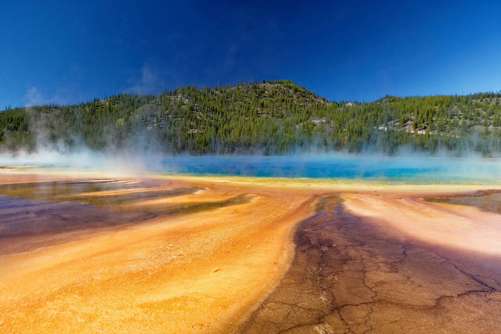 Grand Prismatic Spring Foto & Bild | north america, united states ...