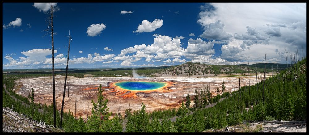 Grand Prismatic Spring Foto & Bild | north america, united states ...