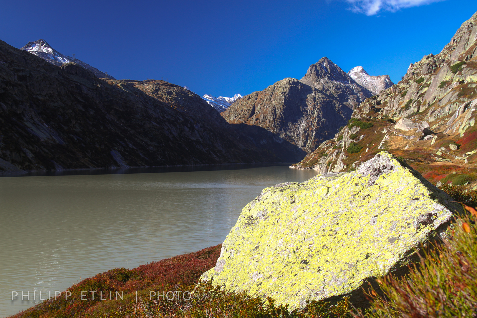 Granitblock Foto & Bild | natur, herbst, schweiz Bilder auf fotocommunity