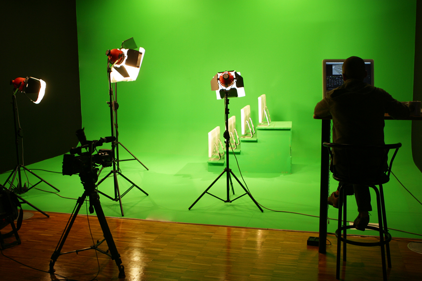 Greenscreen-Studio / Kamera Equipment / Zubehör Foto & Bild ...