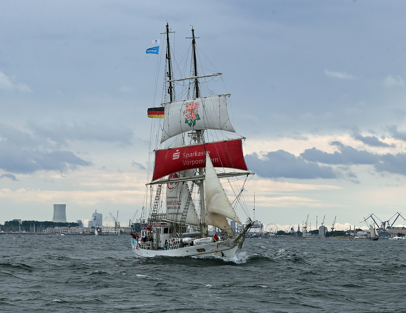 Greif - Segelschulschiff - -2- Foto & Bild | wasser, foto, bild Bilder ...