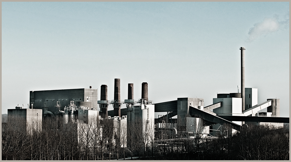 Größtes Kalkwerk Europas - Rheinkalk Flandersbach Foto & Bild ...