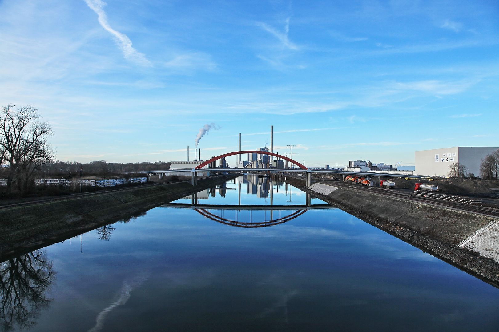 Großbaustelle GKM KWK Mannheim Foto & Bild | architektur, baustellen ...