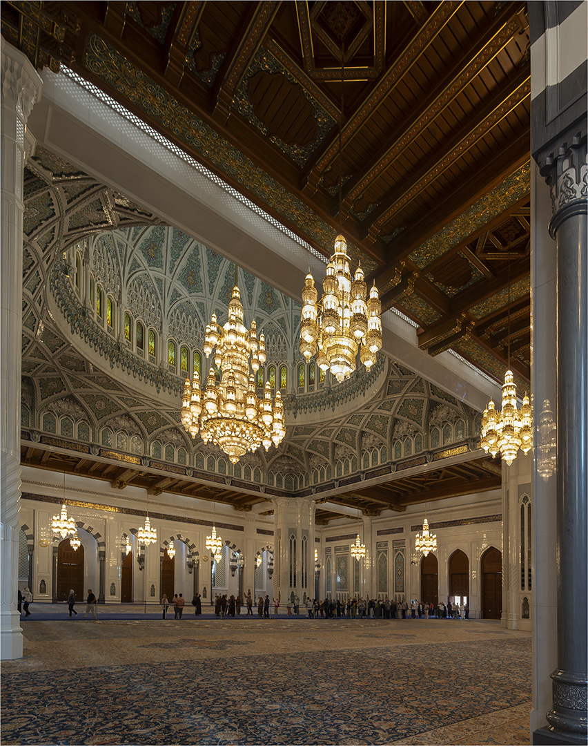 Große Sultan-Qaboos-Moschee V ... Foto & Bild | world, spezial, asien ...