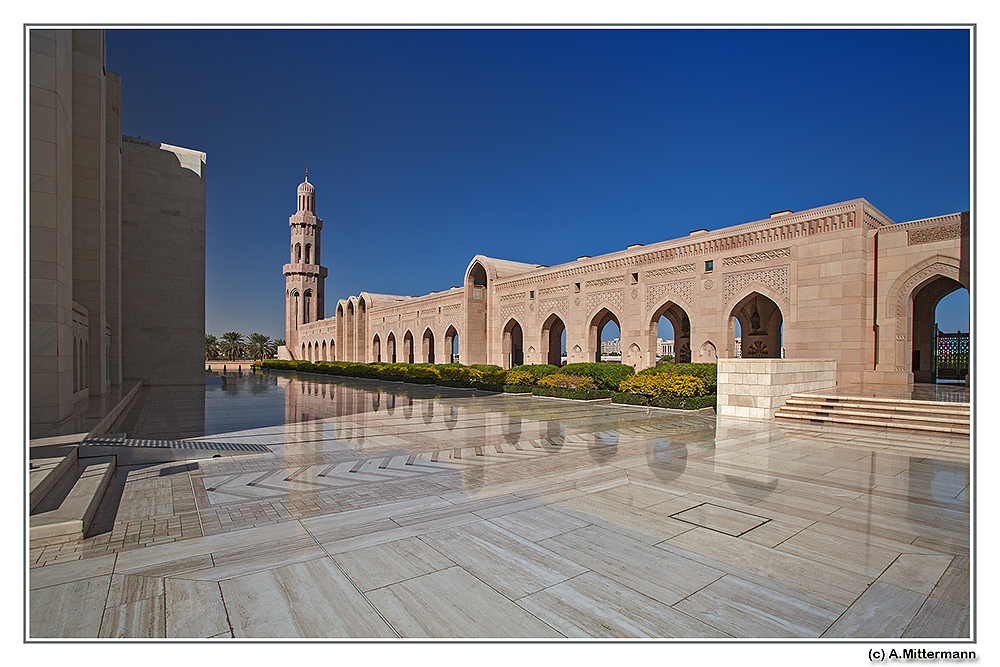 Große Sultan Qabus Moschee Foto & Bild | asia, middle east, oman Bilder ...