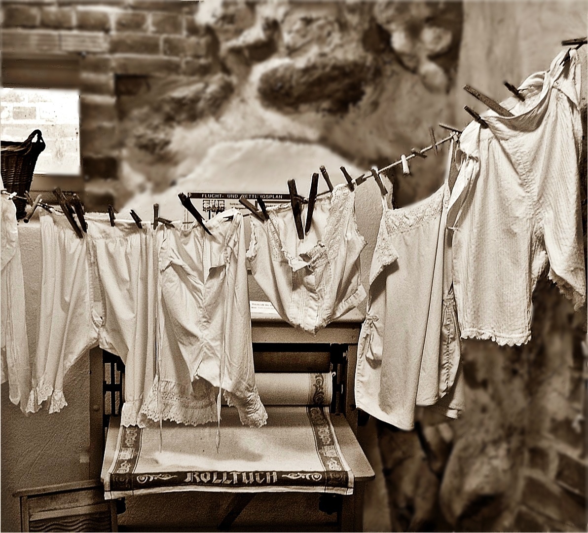 große Wäsche Foto & Bild | brandenburg, stillleben, wäsche Bilder auf ...