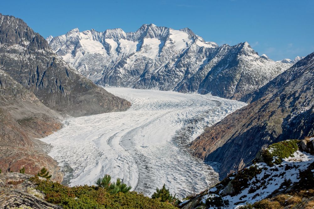 Grosser Aletschgletscher 29.09.2020 Foto & Bild | europe, schweiz ...
