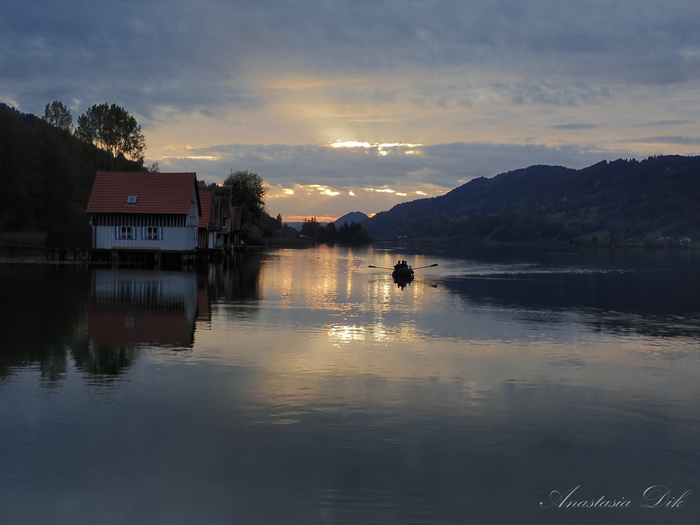 Großer Alpsee Foto & Bild | landschaft, berge, bergseen Bilder auf ...
