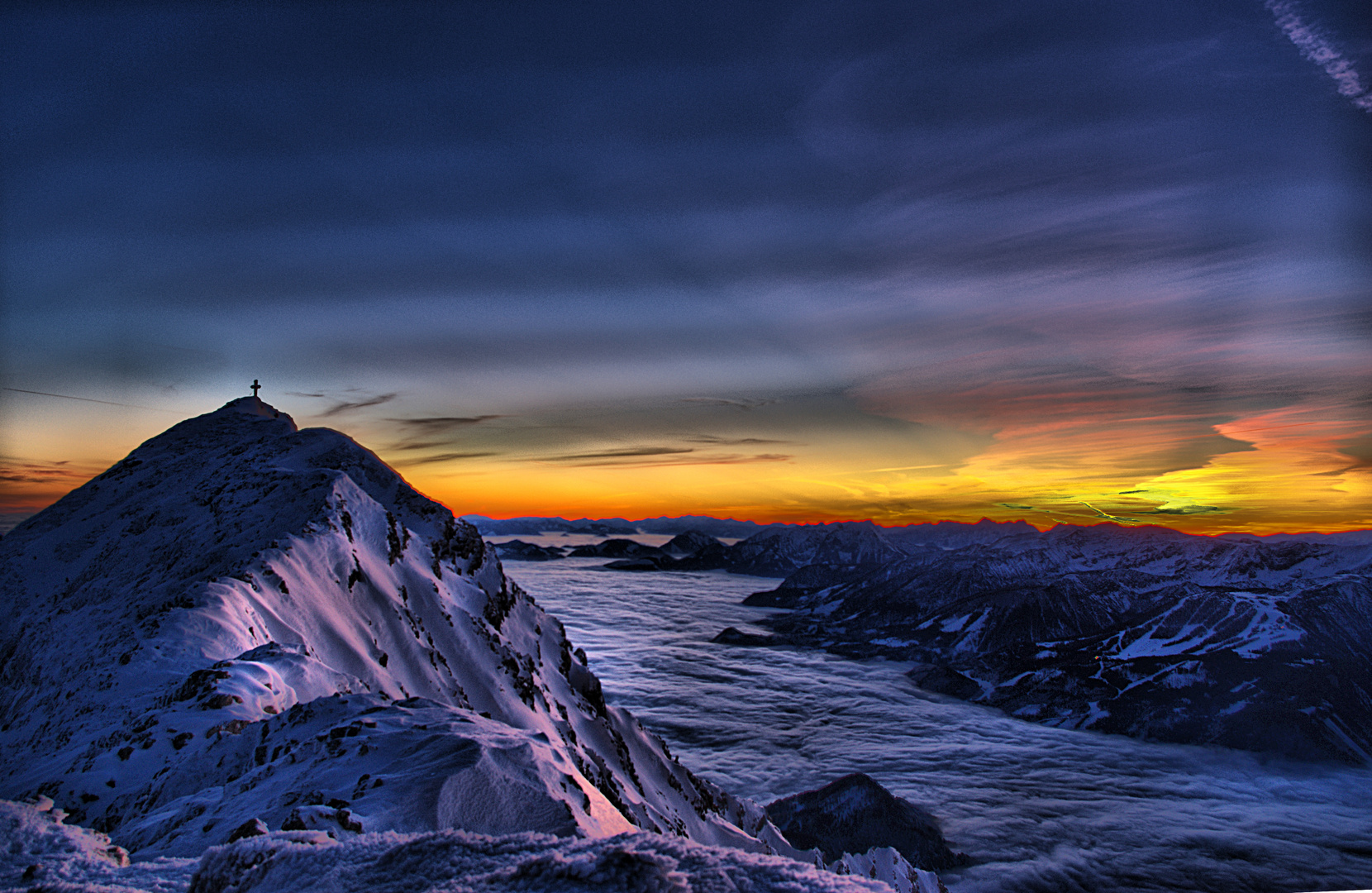 Großer Priel Foto & Bild | landschaft, berge, gipfel und grate Bilder ...