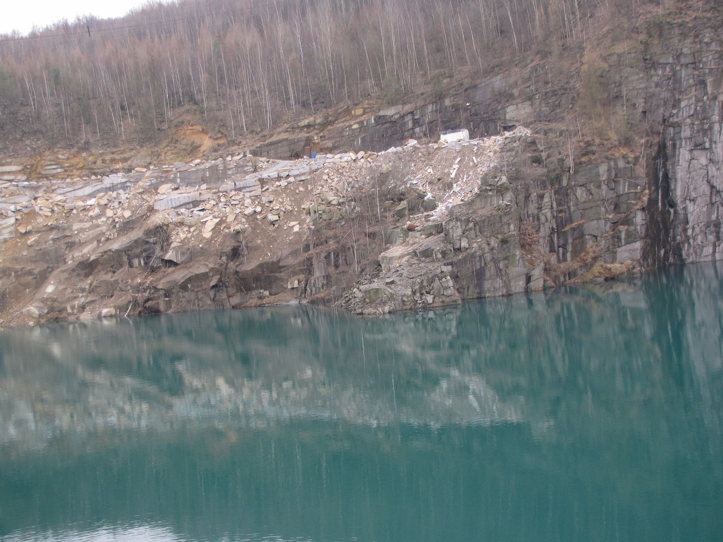 Großer Steinbruch Foto & Bild | landschaft, natur Bilder auf fotocommunity