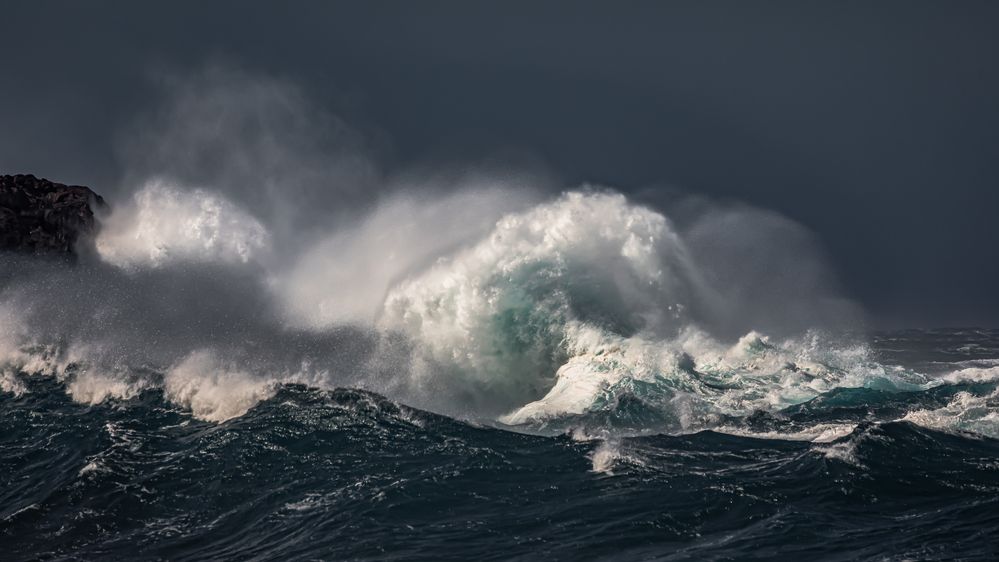 Großes Spektakel am wilden Atlantik II Foto & Bild | nature, spain ...