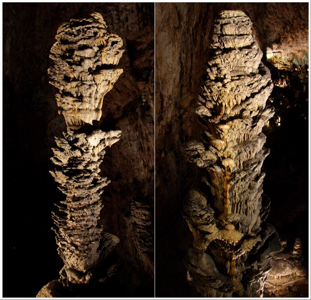 "Grotta Gigante" Stalagmit Foto & Bild | landschaft, berge, höhlen ...
