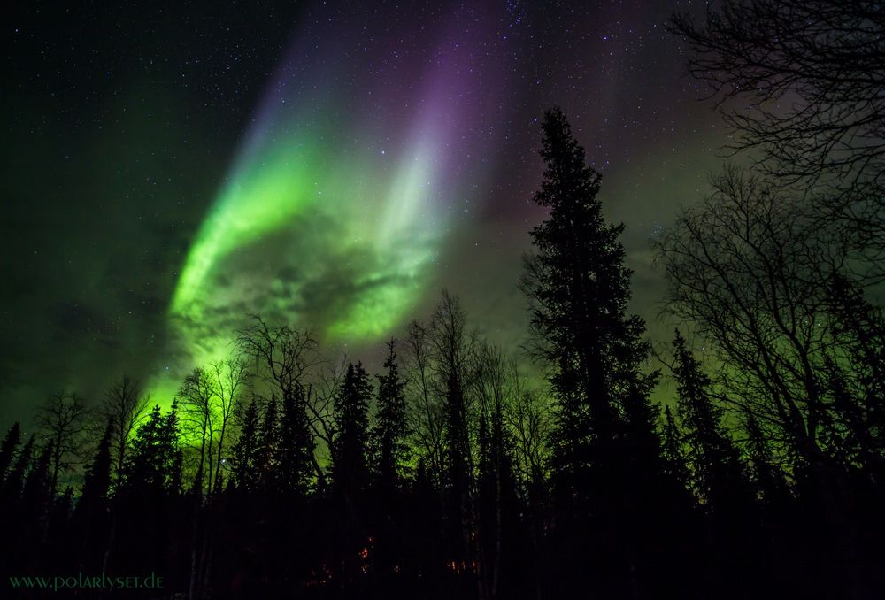Grün bis lila Foto & Bild | opt. phänomene der atmosphäre, himmel ...