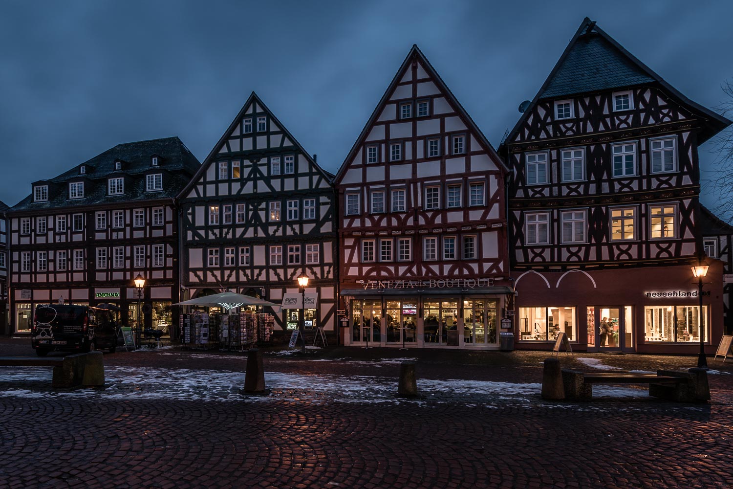 Grünberg (Hessen): Marktplatz Foto & Bild | architektur ...