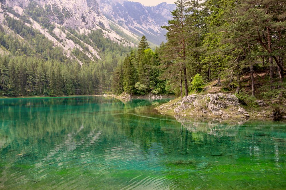 Grüner See Foto & Bild | landschaft, bach, fluss & see, see, teich & tümpel Bilder auf fotocommunity