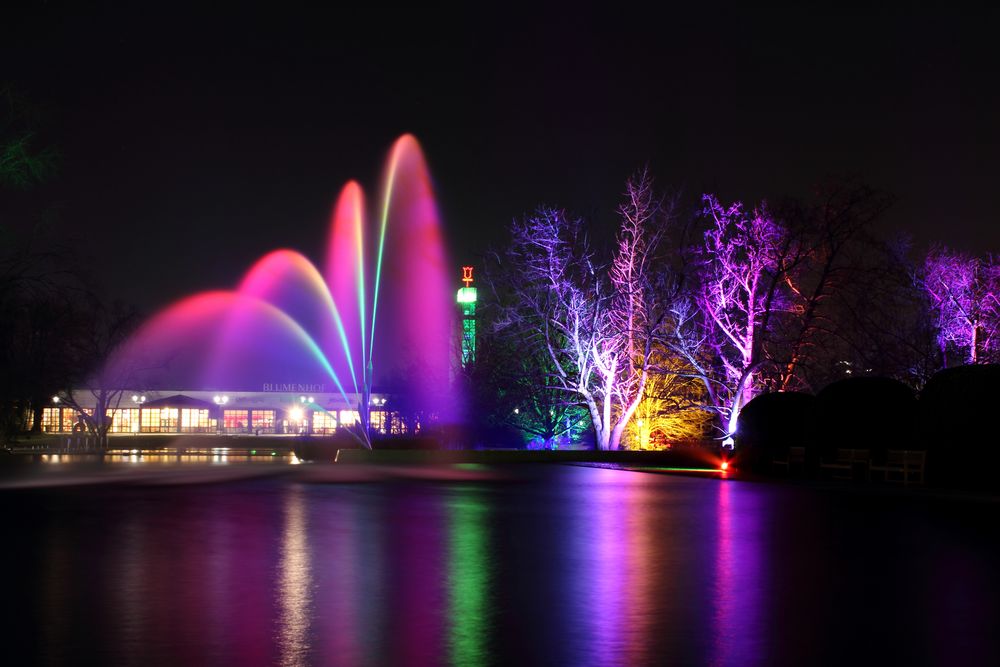 Grugapark Parkleuchten 2017 Foto & Bild | landschaft, garten ...