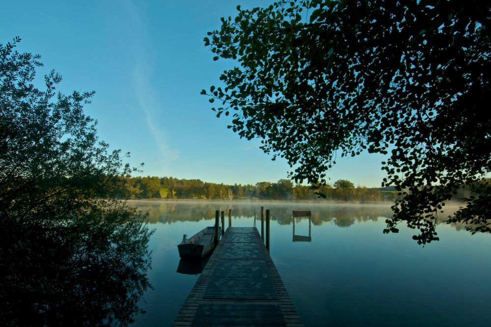 Gruss vom Katzensee Foto & Bild | landschaft, bach, fluss & see, see ...