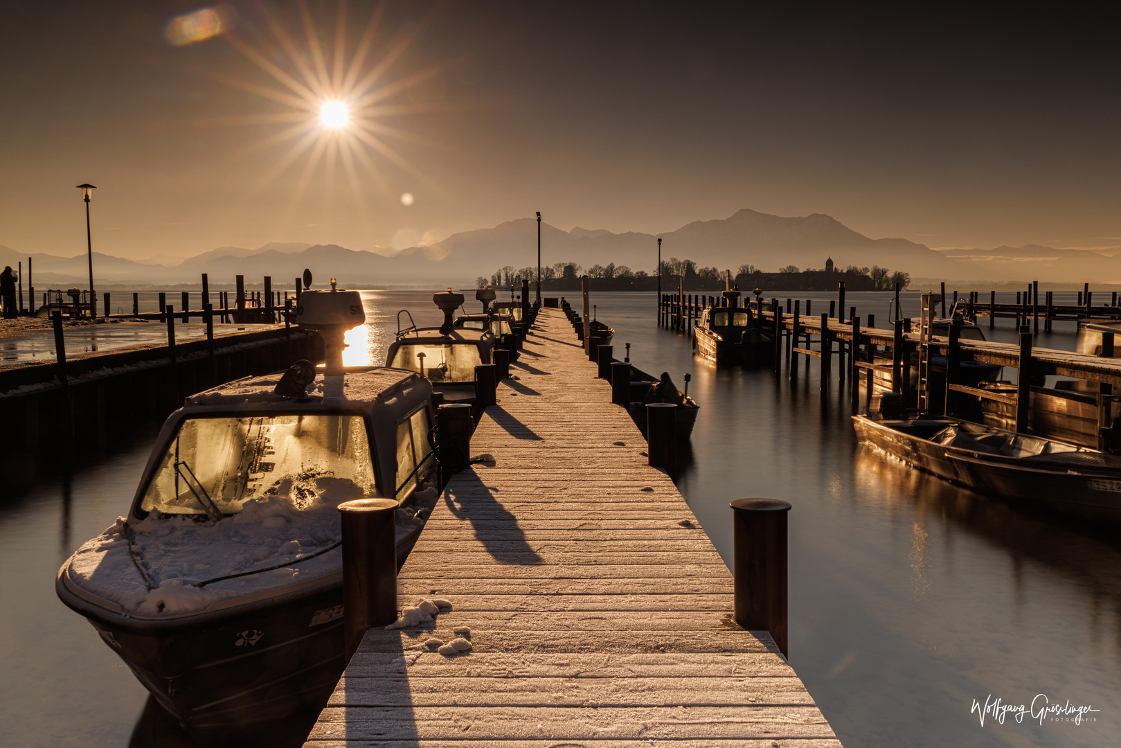 Gstadt am Chiemsee Foto & Bild | landschaft, jahreszeiten, winter Bilder auf fotocommunity
