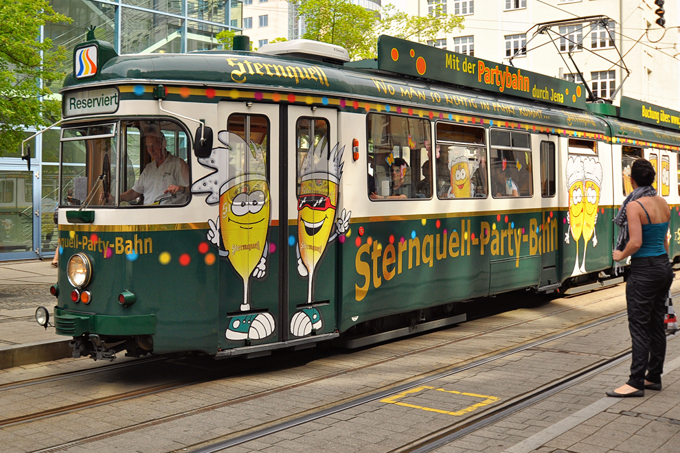 GTW 6 Partybahn, Jena Foto & Bild | bus & nahverkehr, straßenbahnen ...