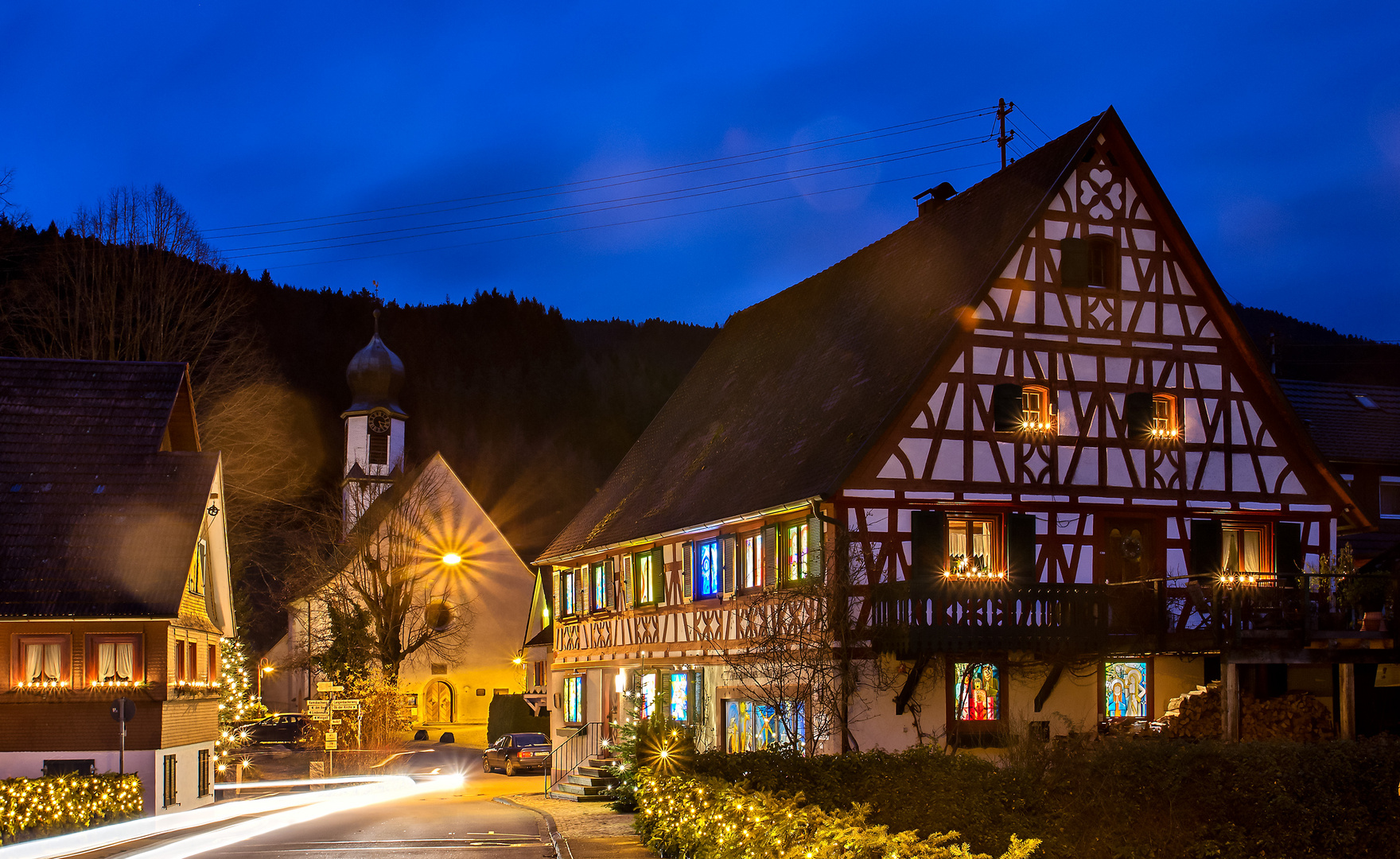 Gutach im Advent Foto & Bild | archiv, a r c h i v aktuell, lichtspiele ...