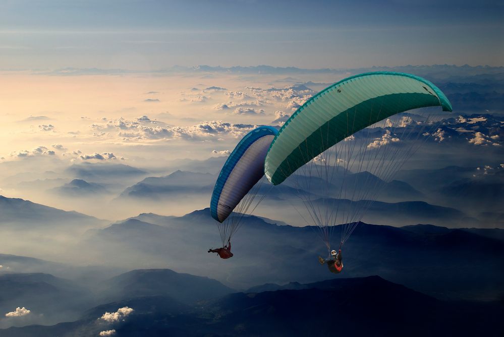 Guten Flug Foto & Bild | composing, flug, digiart Bilder auf fotocommunity