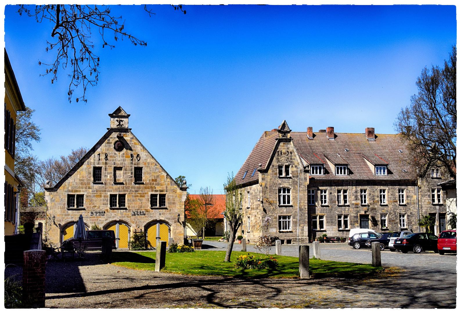 Gutshof Foto & Bild | architektur, motive, ländliche architektur Bilder ...