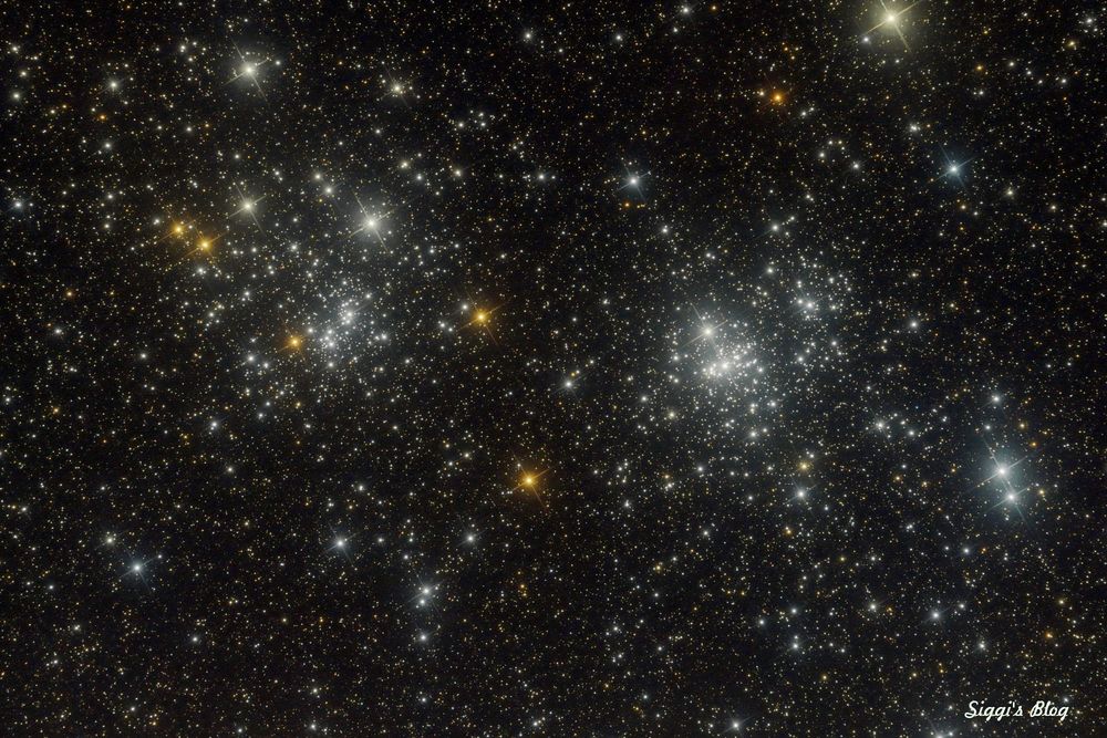 h & Chi Persei - Double Cluster im Perseus Foto & Bild | natur, olympus ...