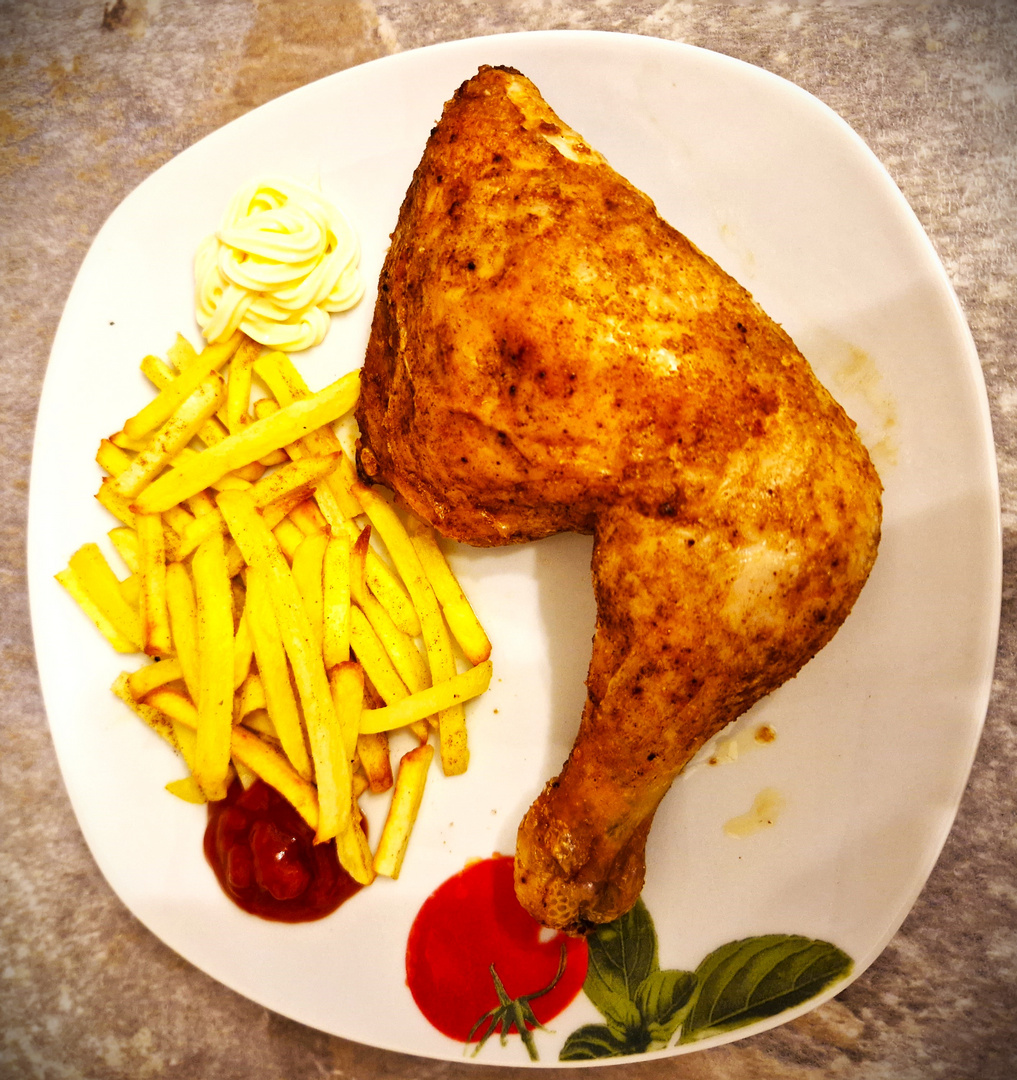 Hähnchen-Schenkel Foto & Bild | stillleben, food-fotografie, projekte ...