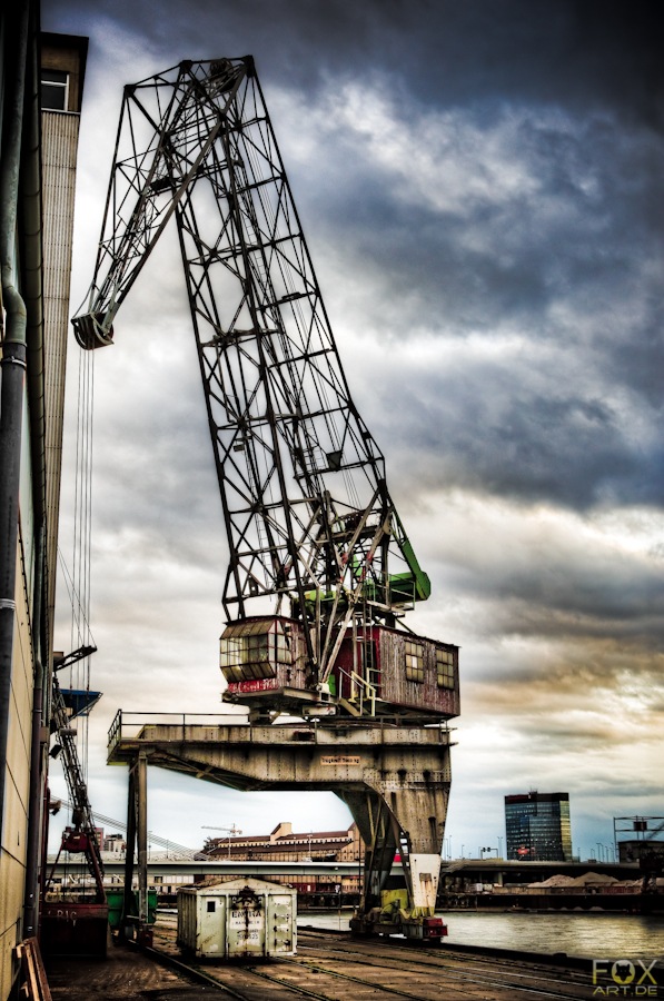 Hafenkran Foto & Bild | industrie und technik, industrie & landschaft ...