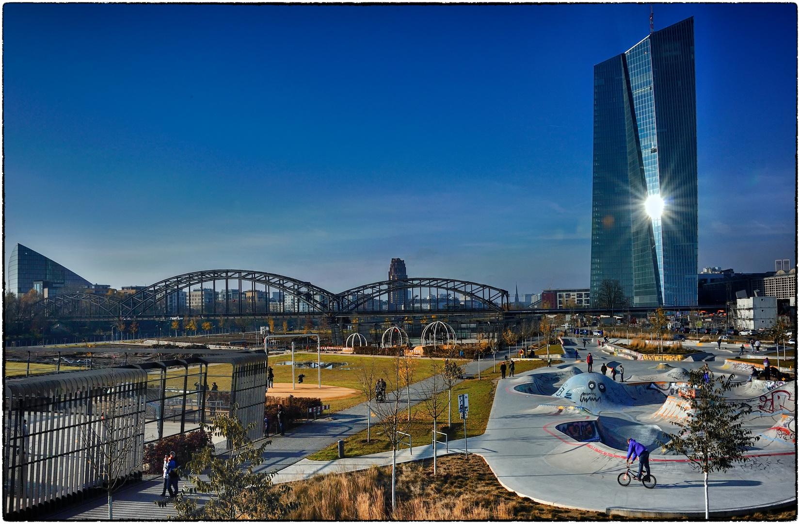 Hafenpark Foto & Bild | architektur, stadtlandschaft, frankfurt Bilder ...