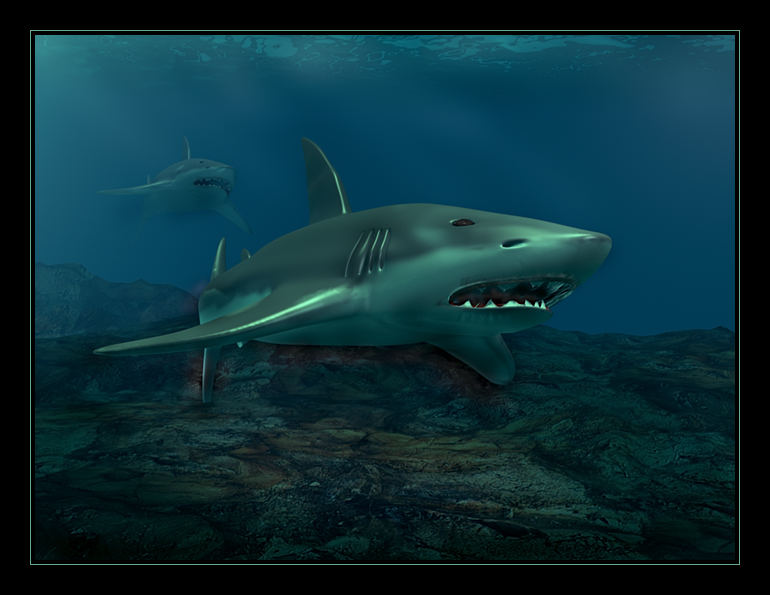 Haie Foto & Bild | rendering, digiart Bilder auf fotocommunity