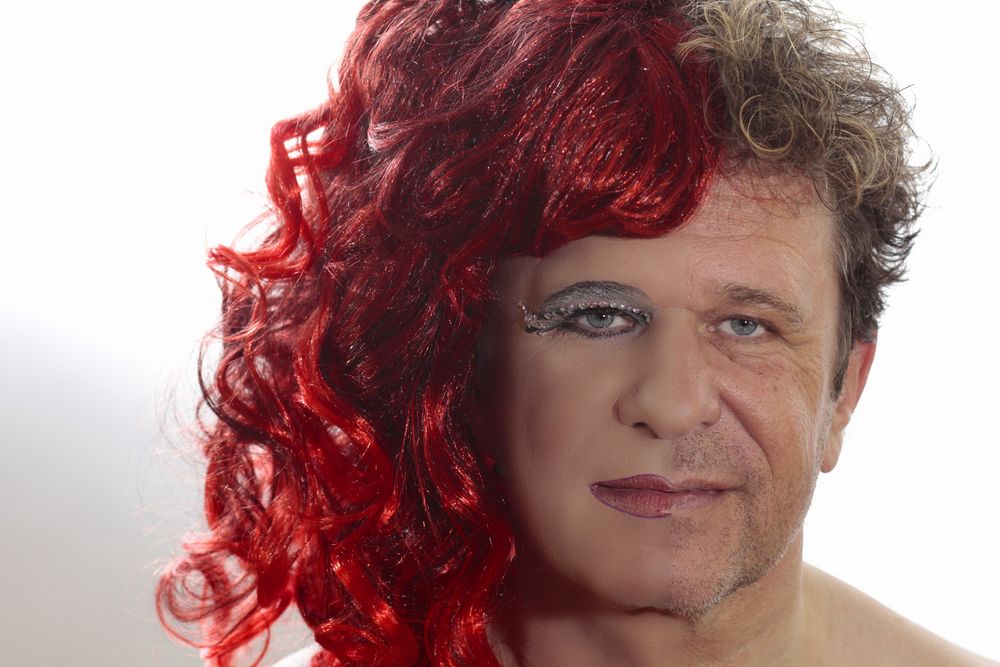 Halb Mann / halb Frau Foto & Bild | fashion, männer, studio Bilder auf ...