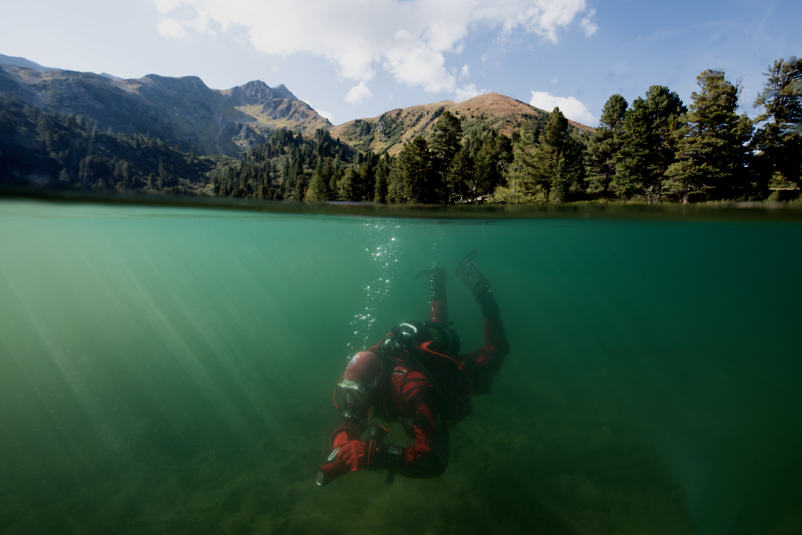 Halb und Halb Foto & Bild | natur, unterwasser, aufnahmetechniken ...