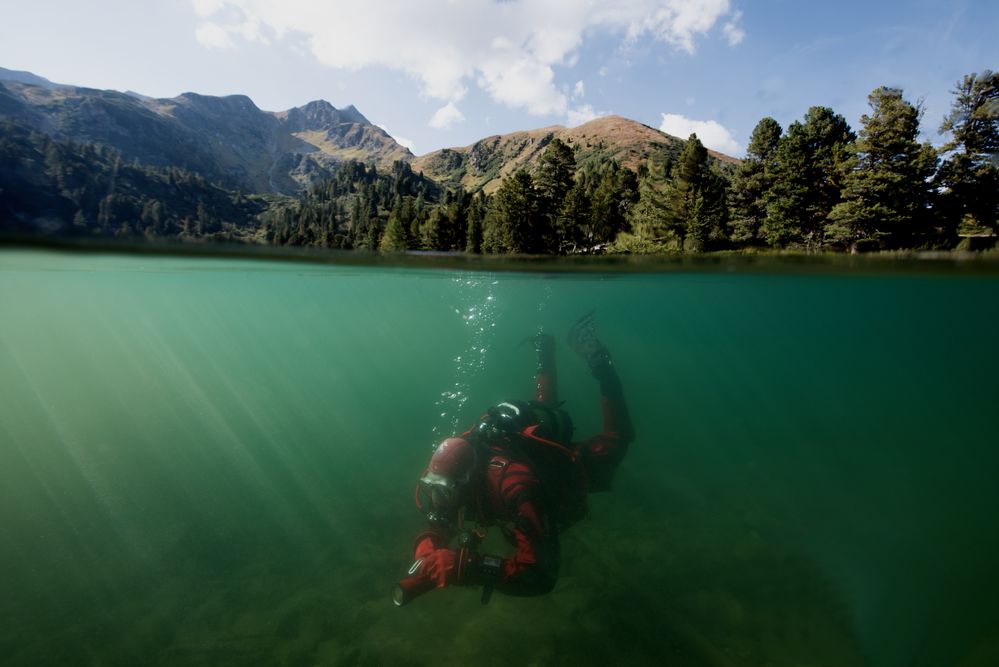 Halb und Halb Foto & Bild | natur, unterwasser, aufnahmetechniken ...