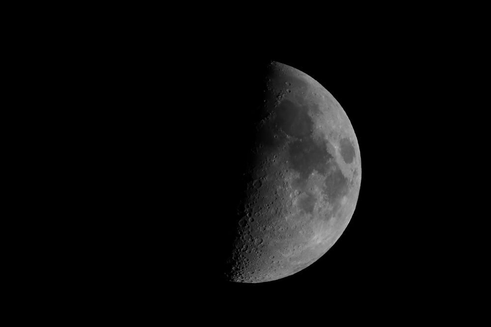 halber Mond Foto & Bild | nacht, himmel, natur Bilder auf fotocommunity