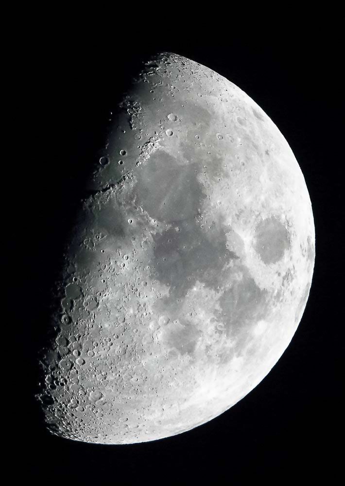 Halbmond Foto & Bild | mondaufnahmen, himmel & universum, natur Bilder ...